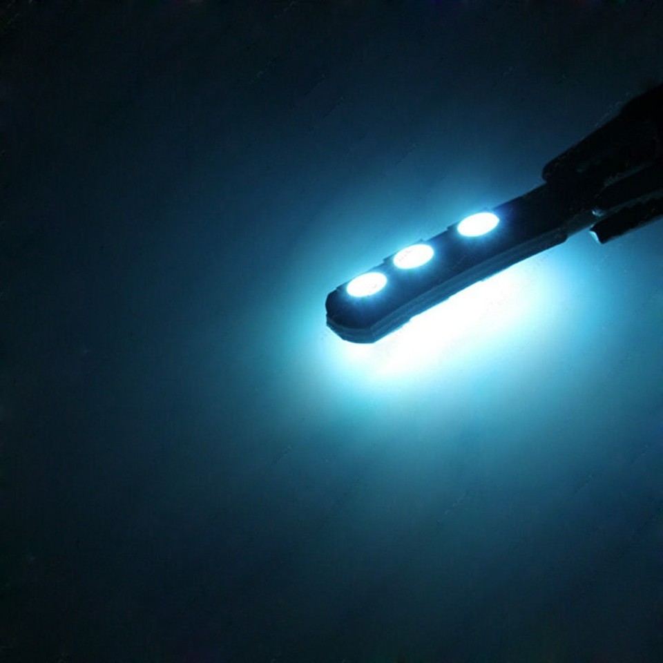 For Mercedes Compatible Ice Blue T10 LED Bulb Set for Eyebrow and ...