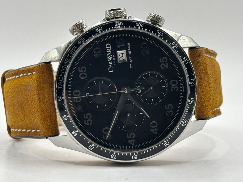 WH741 Christopher Ward C7 Rapide Chronograph MkII (01/2015) | eBay