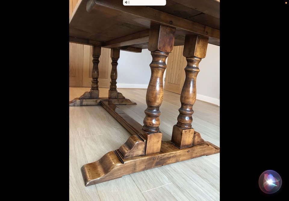 Cherrywood Refectory-style Dining Table, 182cm L x 92cm W | eBay UK