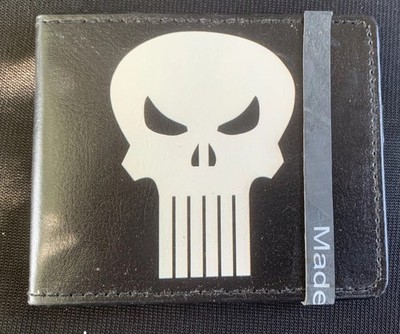 punisher Marvel Wallet genuine, real leather brand new | eBay