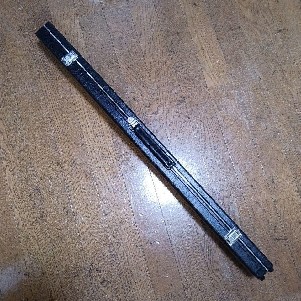 Adam Billiard Cue with Hard Black Case, Wooden Shaft, Metal End Cap | eBay