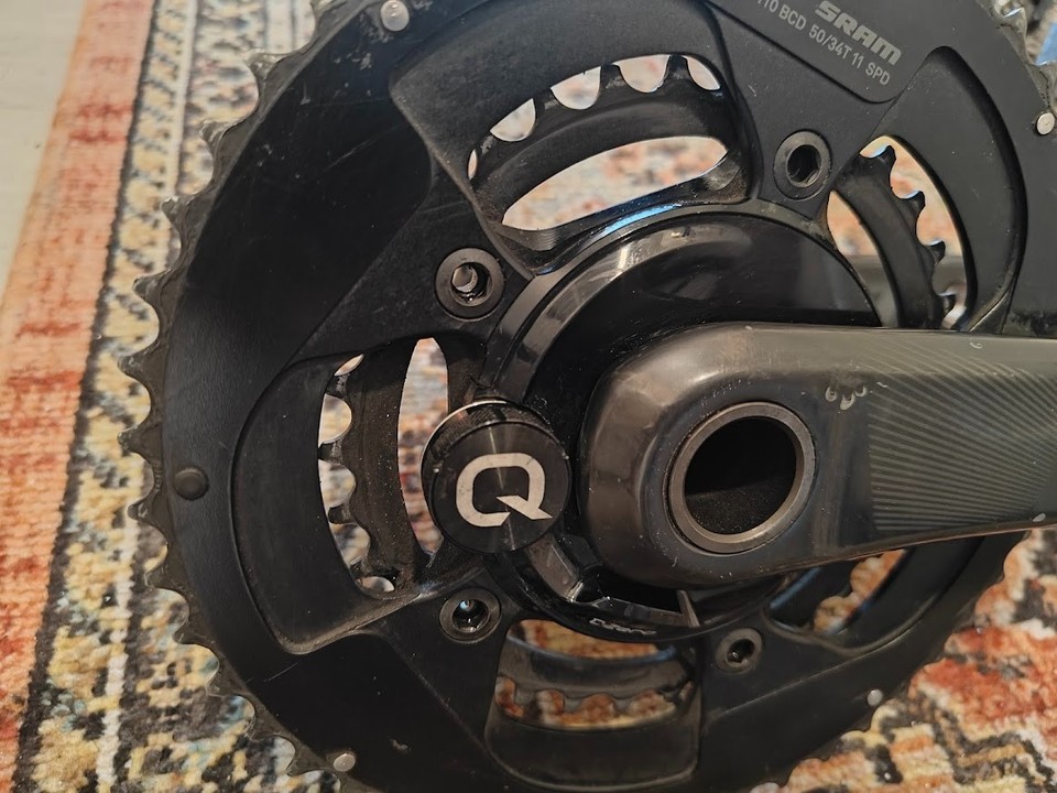 Sram Red 11 Speed Crankset and Quarq Power Meter - 175mm 50/34 ...
