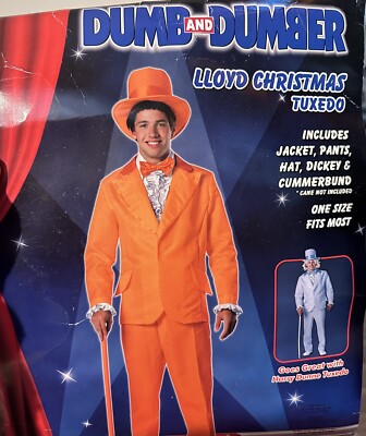 Dumb & Dumber Lloyd Christmas Tuxedo Men's Costume Adult One Size Fits Most 791249290405| eBay