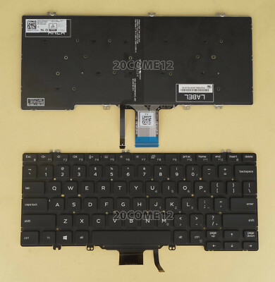New for DELL Latitude 5300 2 in 1, 5310 2 in 1 keyboard Backlit no ...