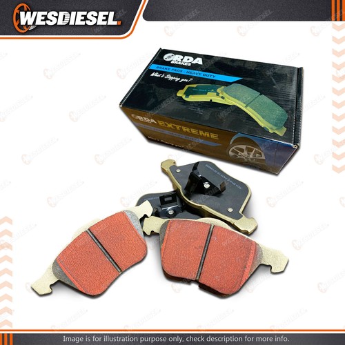 4Pcs Rear RDA Extreme Disc Brake Pads fits Toyota Prado 150 Series KDJ ...