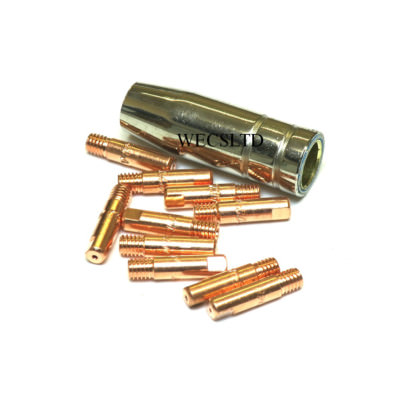 MB15 Mig Welding Tips + Shroud (10 x tips, 1 x shroud) | eBay UK