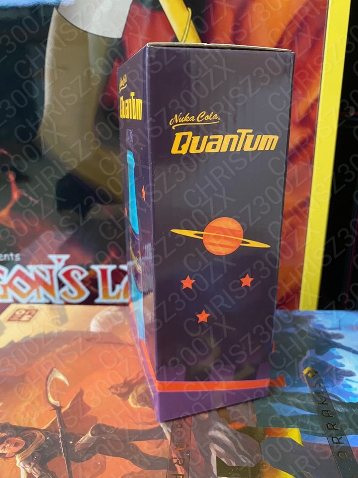 Fallout Nuka Cola Quantum Mini Light Up Bottle Rocket Statue Figure ...