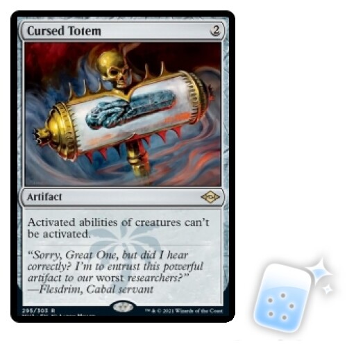 CURSED TOTEM Modern Horizons 2 Magic MTG MINT CARD | eBay