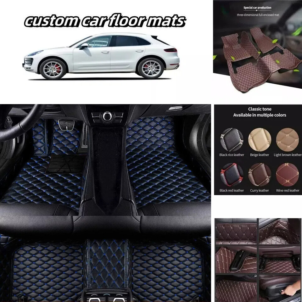 For Nissan All Models Waterproof Luxury Custom Car Floor Mats Auto Car ...
