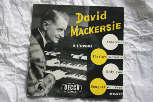 david mackersie a l'orgue anastasia only you decca 450.037 1958 | eBay
