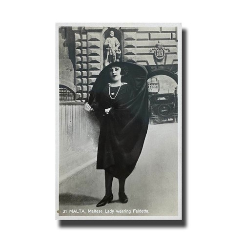 Malta Postcard - Maltese Lady Wearing Faldetta, New Unused | eBay