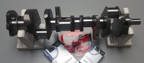 SCAT SBC CHEVY CRANKSHAFT 383 STROKER CRANK 2PC RMS SMALL BLOCK w/ ACL ...