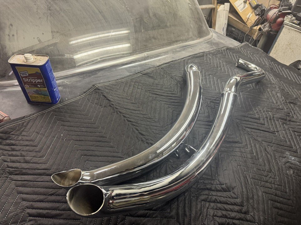 Harley Rare West Coast Choppers Cordova pipes Jesse James WCC CFL ...