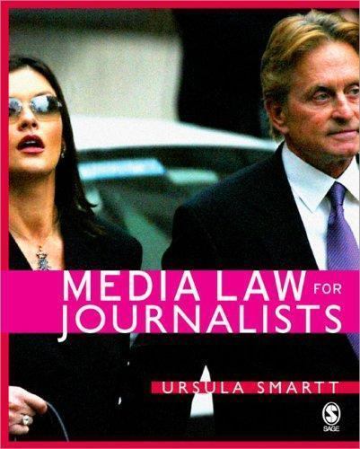 Media Law for Journalists by Ursula Smartt (2006, Perfect) for sale ...