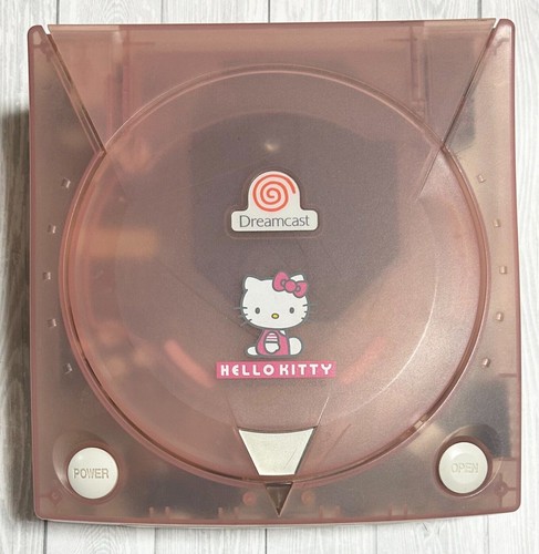 Console Pink Hello Kitty SEGA Dreamcast HKT-3000 Sanrio Edition No BOX ...
