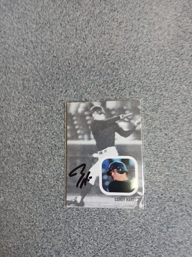 Corey Hart Signed In Person 2002 Just Minors Rookie Card A4 | eBay