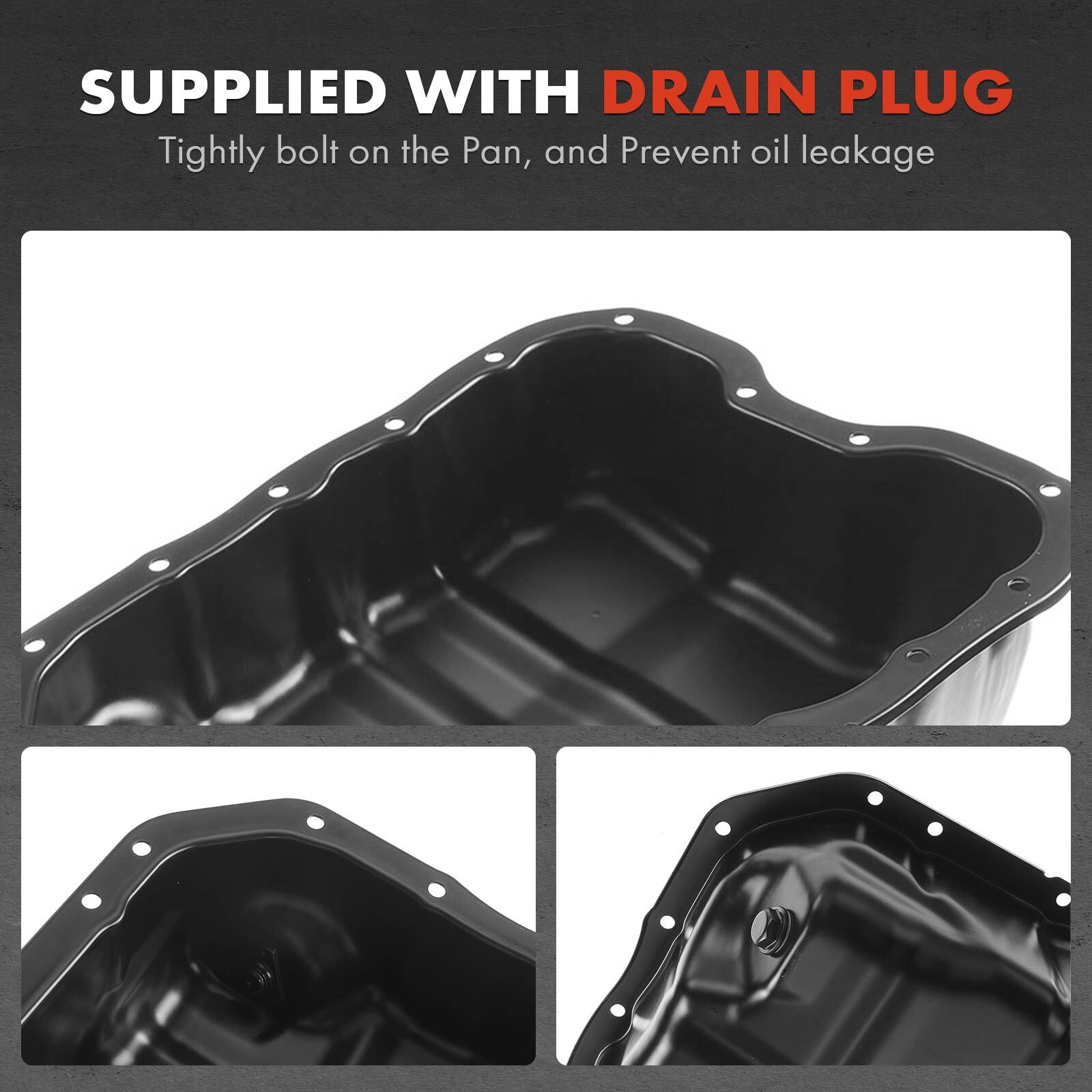 Engine Oil Pan for Mitsubishi Lancer 09-17 Outlander Sport l4 2.0L 2.4L ...