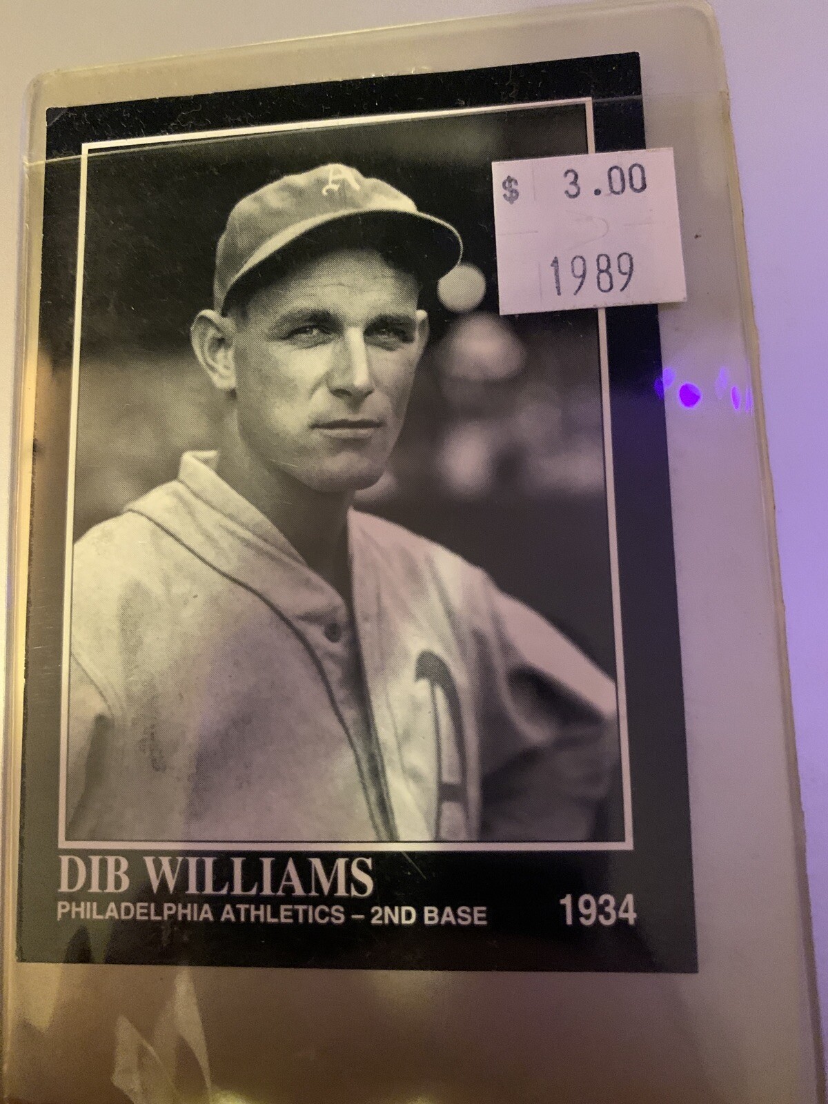 1993 Conlon TSN #859 Dib Williams Vintage Baseball Card | eBay