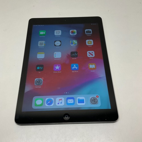 Apple iPad Air 1st Gen. A1474 - 16GB - Wi-Fi, 9.7 in - Space Gray ...