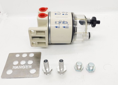 WATER FUEL SEPARATOR PRE Filter w/ Mount bracket Ford Ranger PX 2&3 ...