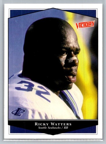 1999 Upper Deck Victory #245 Ricky Watters Seattle Seahawks Football ...