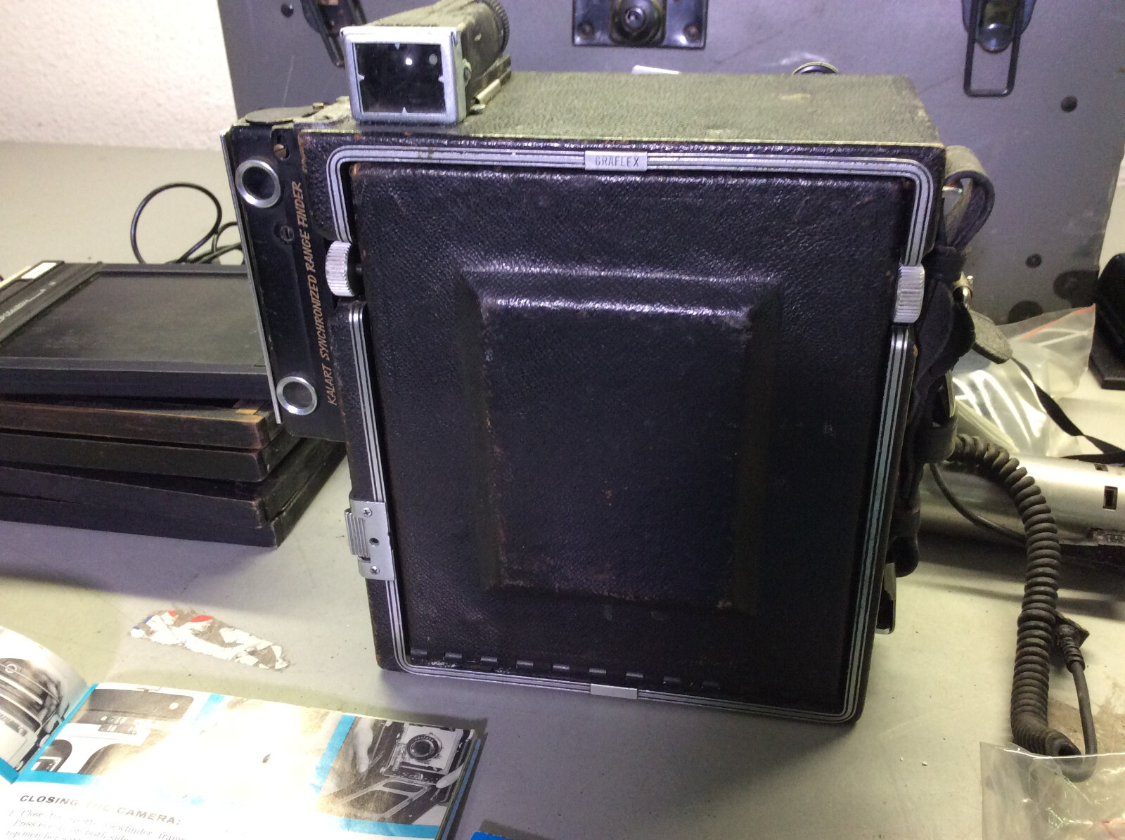 GRAFLEX PACEMAKER Camera Crown Graphic Speed Graphic FP/100 4X5 ...
