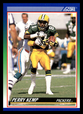 1990 Score #409 Perry Kemp Green Bay Packers Football Card NM | eBay