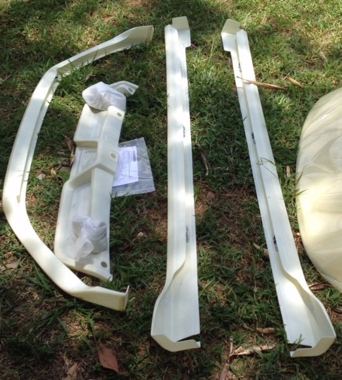 2014-2019 Mazda 2 Demio Body Kit for Mazda 2 Front Lip Side Skirt Rear ...