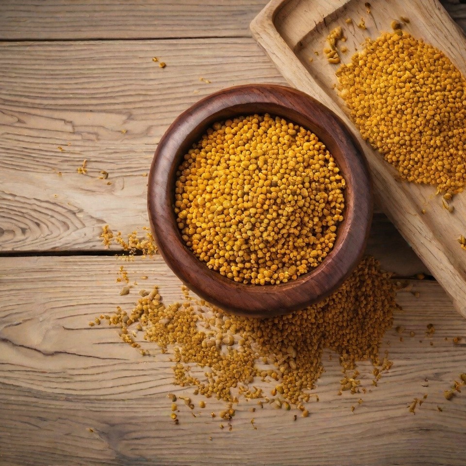 Raw Bee Pollen Granules (Apis mellifica) 1 oz Highest Quality ...