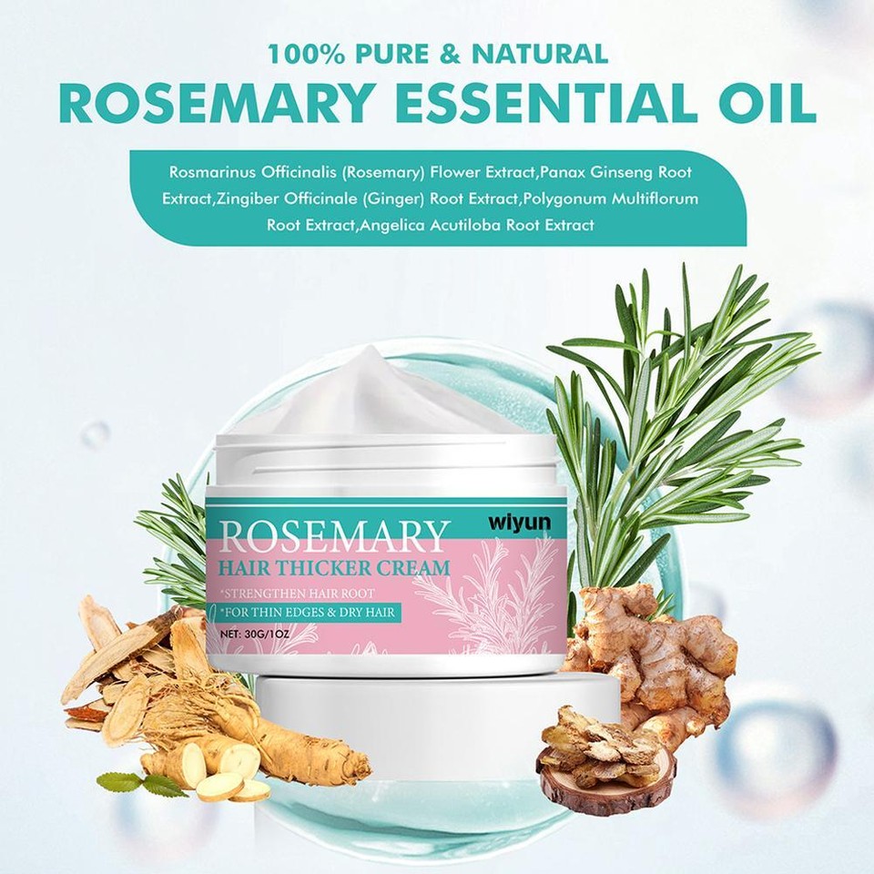 Rosemary Hair Softening Repair Perm Dye Dry Frizzy Smooth Care Cream ...