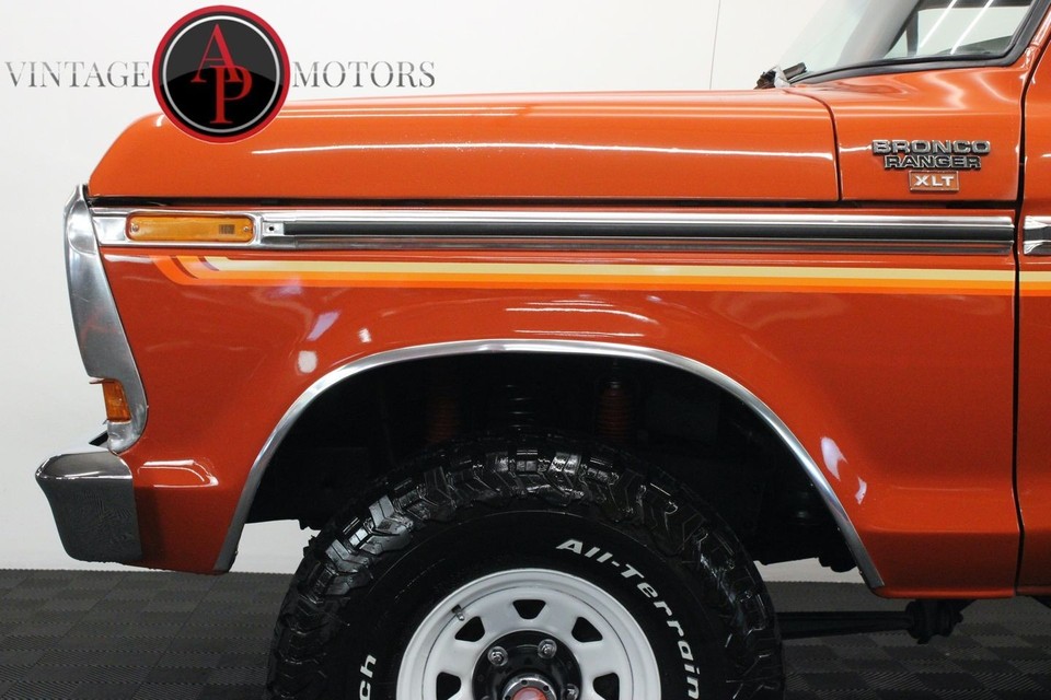 1978 Ford Bronco Ranger XLT V8 AC Auto Frame Off Restoration | eBay
