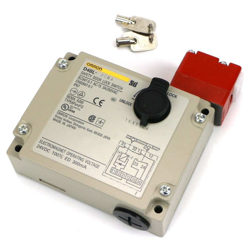 New OMRON D4BL-2CRA Guard Lock Safety-door Switch | eBay