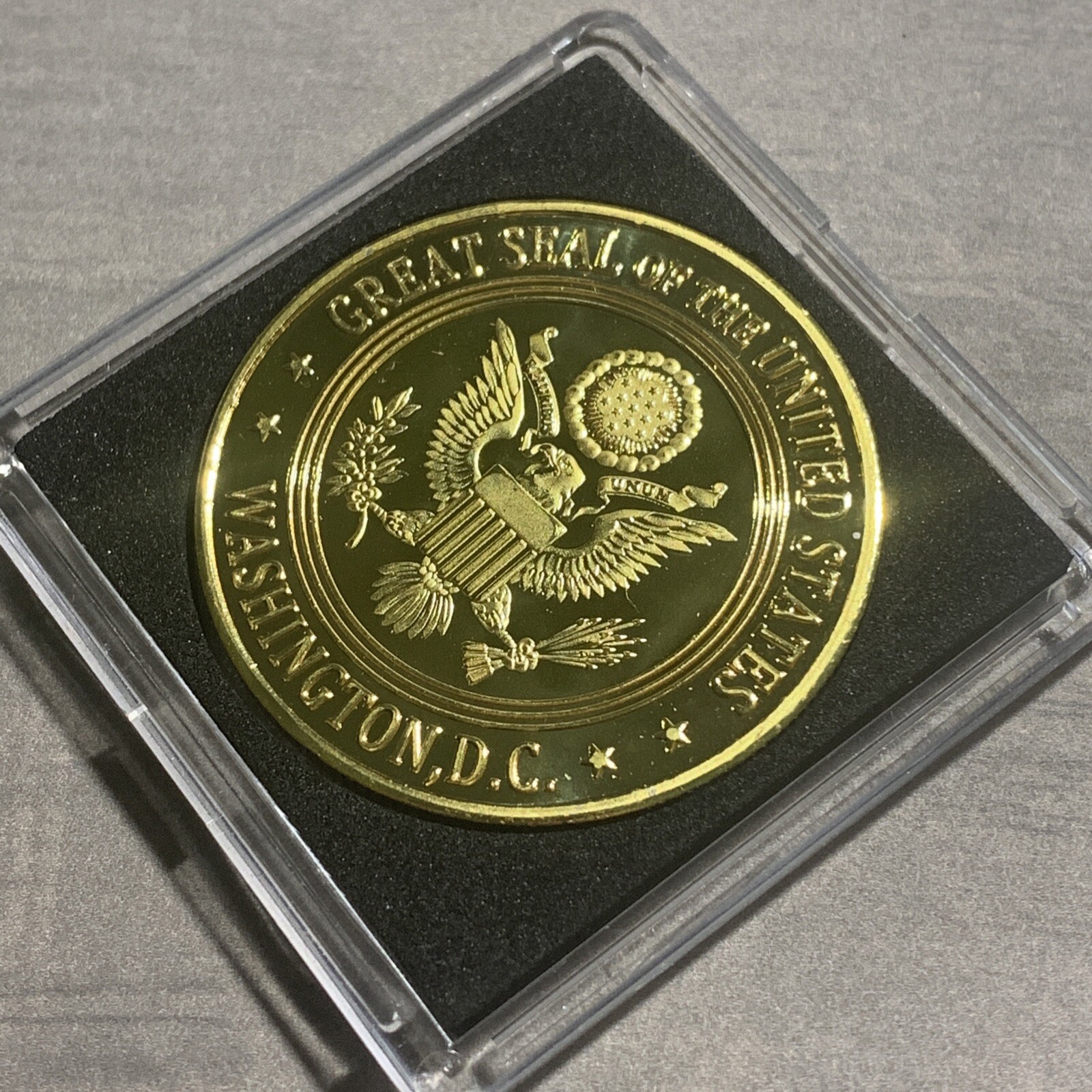 US JSOC JOINT SPECIAL OPERATIONS COMMAND Challenge Coin with Tetra Case ...