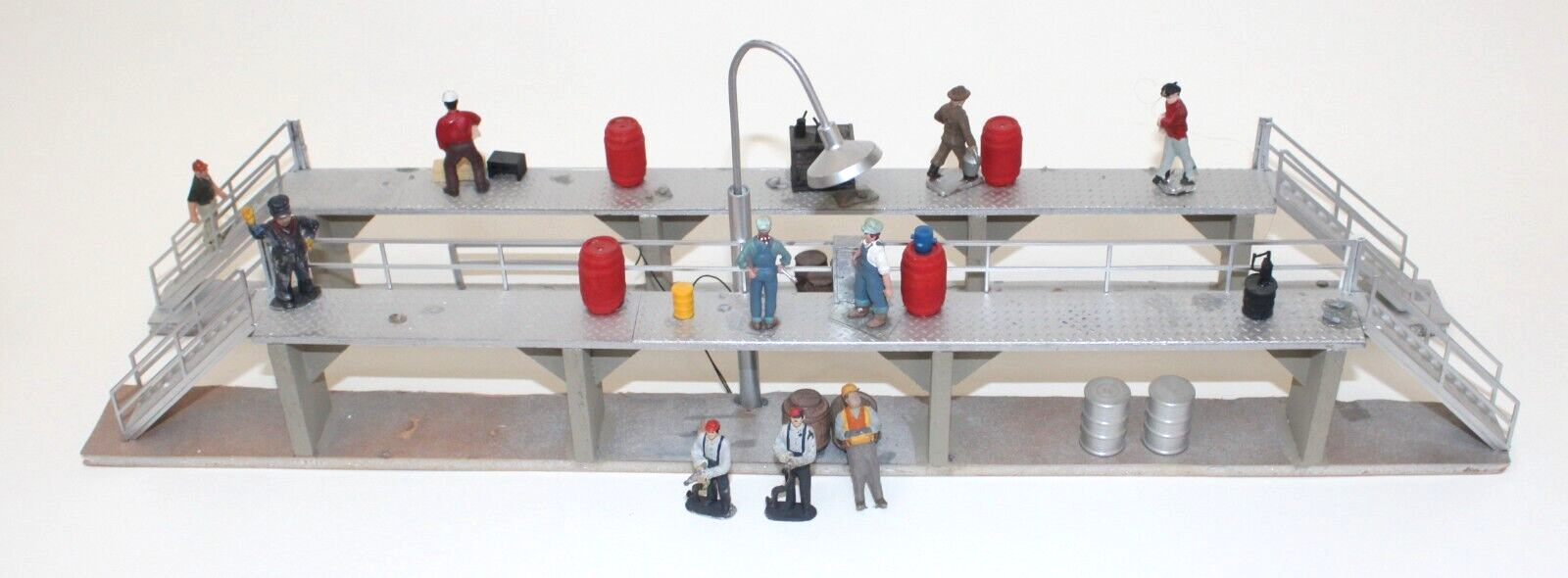 Pair of O Scale Locomotive Service/ Maintenance Platforms Scratch Built ...