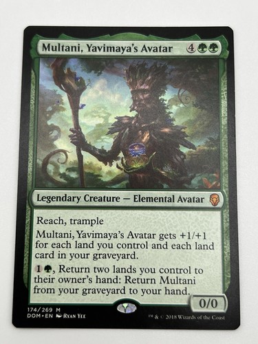 MTG - Multani, Yavimaya's Avatar - Domina - 174/269 - Legendary ...