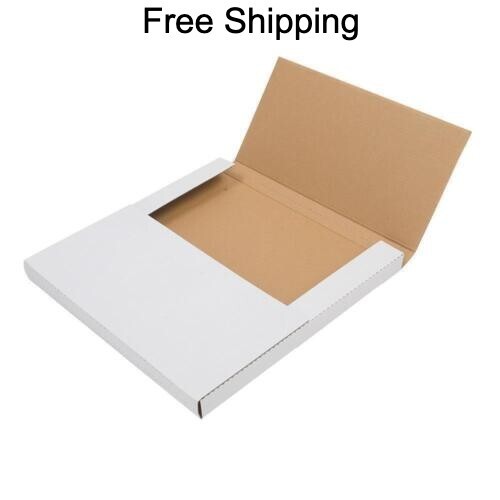 25 LP Premium Record Album Mailers Book Box Variable Depth Laser Disc ...