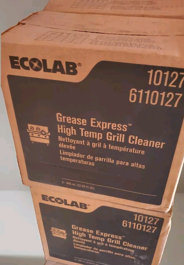 Ecolab Grease Express High Temp Grill Cleaner 32 oz. 6110127 10127 | eBay