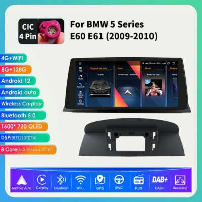 10,33'' für BMW E60 E61 CCC GPS Navi Android 12.0 CarPlay 8Core ...