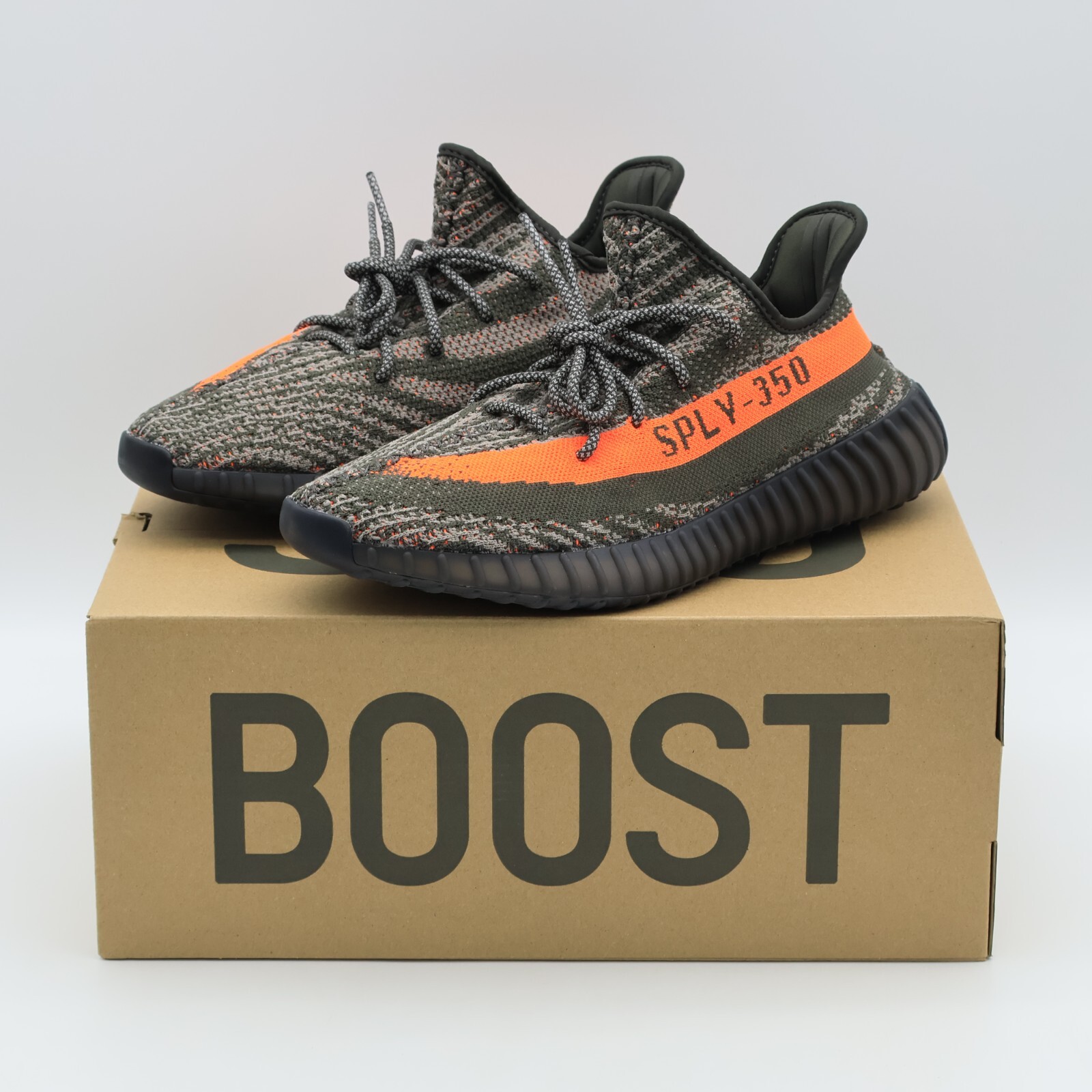 HQ7045 adidas Yeezy Boost 350 V2 Carbon Beluga Bitter Brown Orange (Men ...