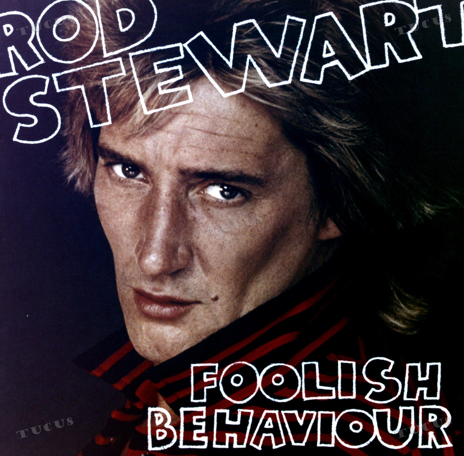 Rod Stewart - Foolish Behaviour LP + Poster (VG+/VG+) '* | eBay