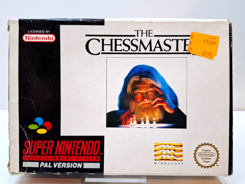 The Chessmaster/Chess - Snes - super nintendo Game Boxed - Pal ...