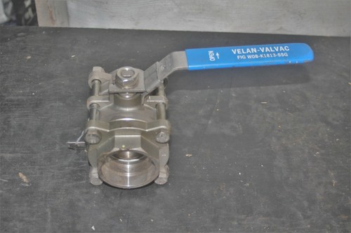 Velan-Valvac 2" Ball Valve W08-K1813-SSG | eBay