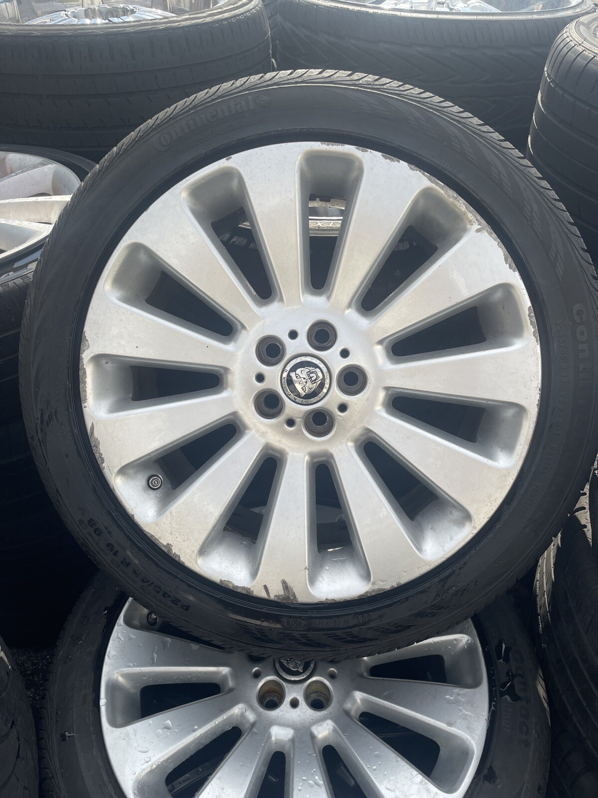 2009 Jaguar XF 19x8.5 19" Auriga OEM Wheel Rim 59837 09 ...