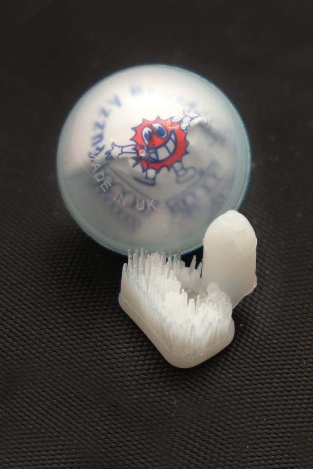 Fuzzy Brush Chewable Toothbrush Xylitol Fresh Breath Clean Teeth 36 ...