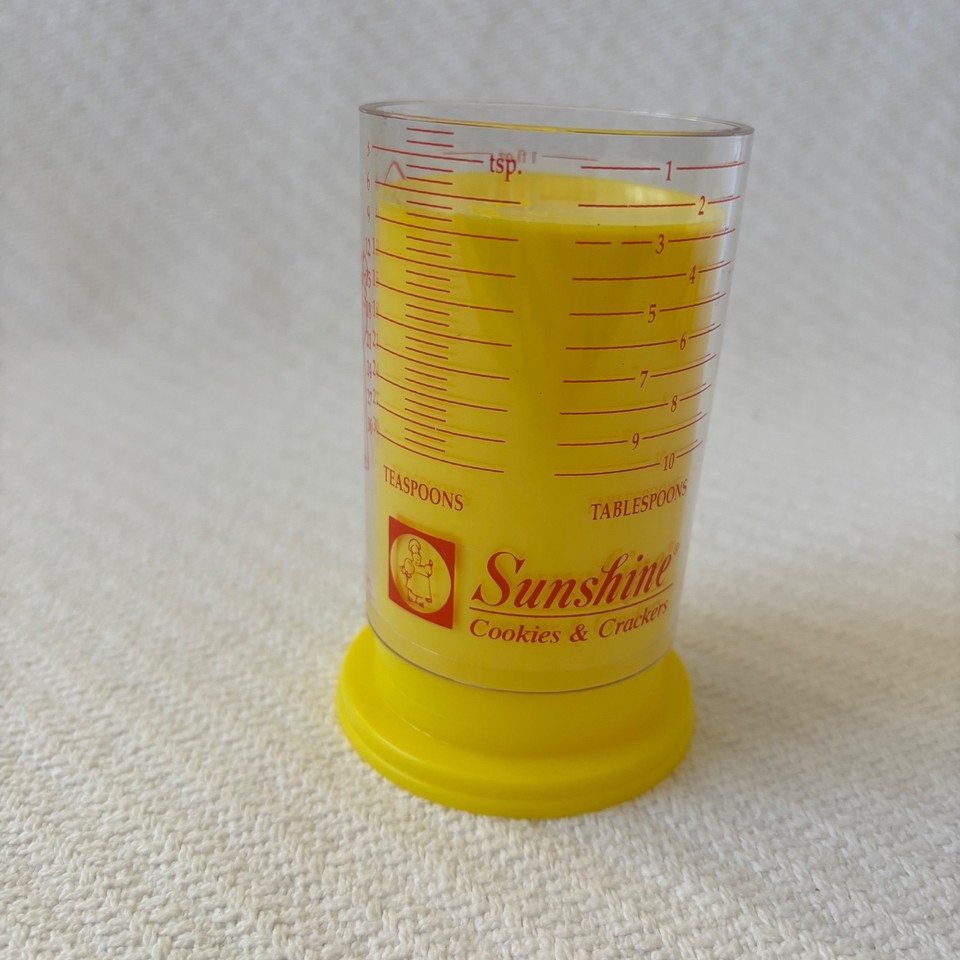 Vintage Milmour Wonder Cup Sunshine Cookies Adjustable 1 Cup Measuring ...