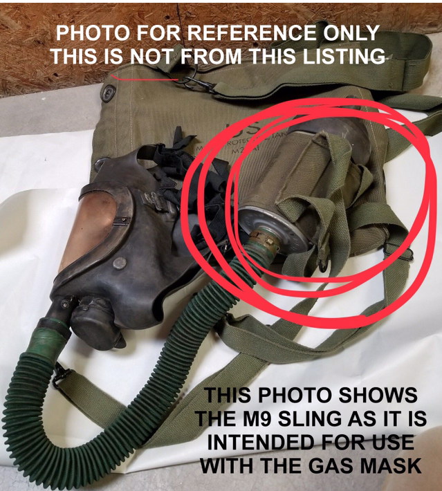 Vintage Vietnam US Military M9 Carrying Sling - NEW - For use with ...