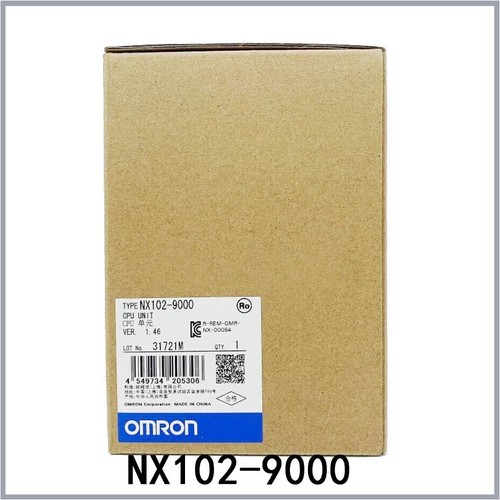OMRON One New NX102-9000 Programmable Controller Expedited Shipping ...