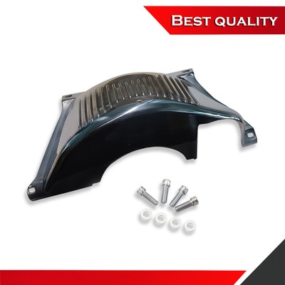 Polished Aluminum Turbo Flywheel Dust Cover Suits Chevy 350 400 TH350 ...