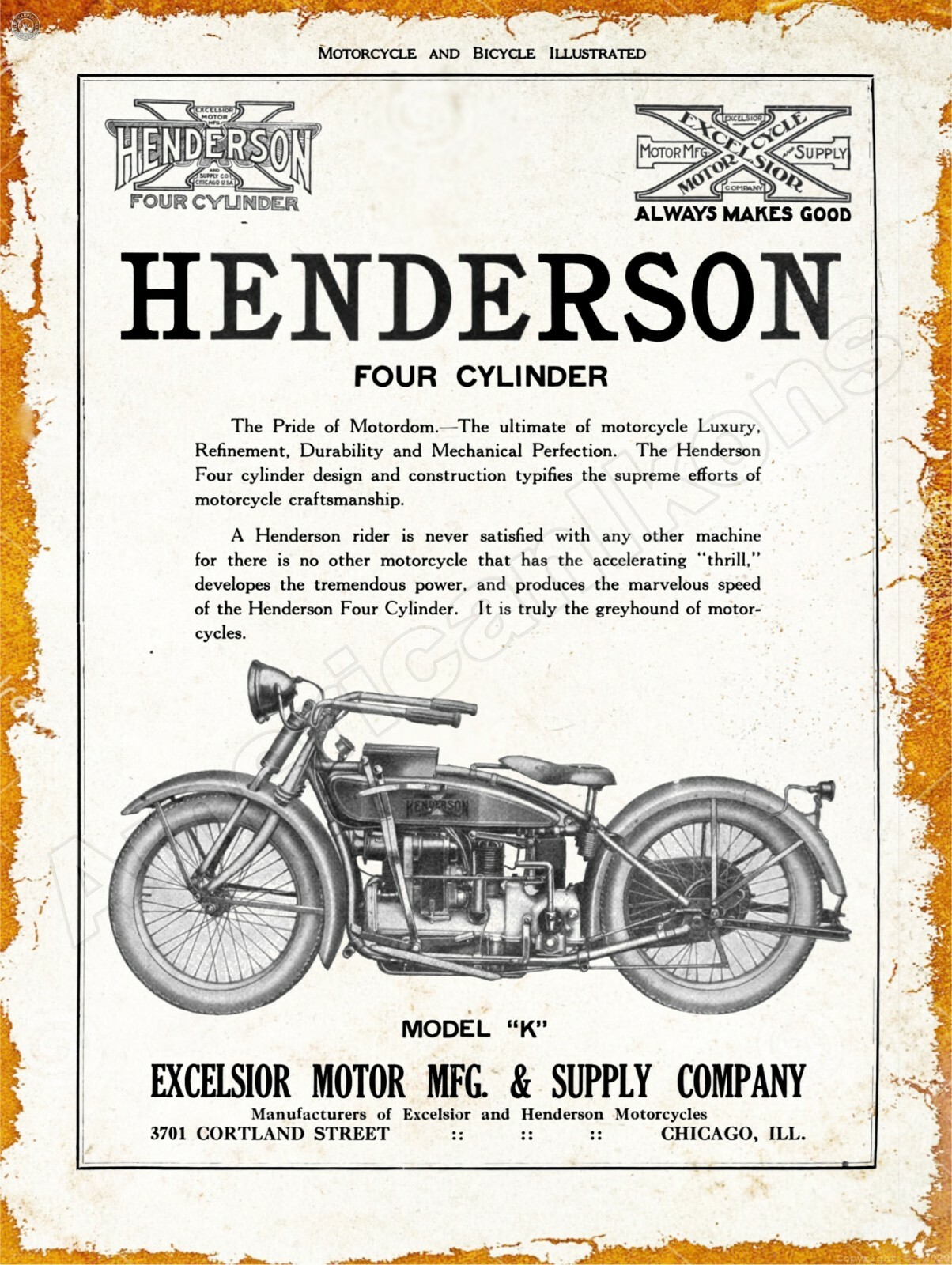 Excelsior Motorcycle Model History | Reviewmotors.co