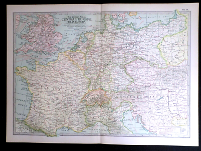 Central European Travel Map